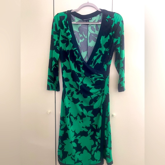 American Living | Dresses | American Living Dress Long Sleeves Green ...